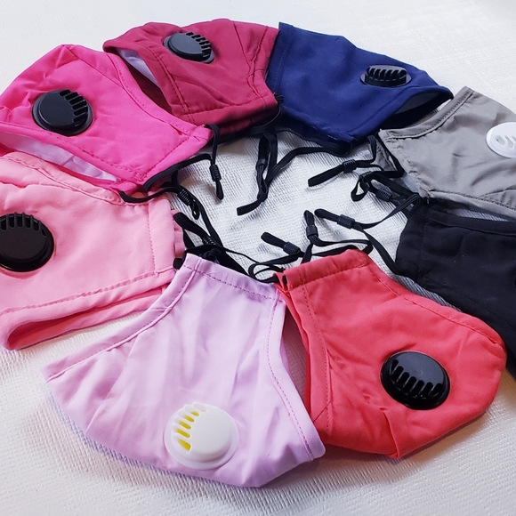 Other | Triple Layered Cotton Mask Adjustable Filter | Poshmark